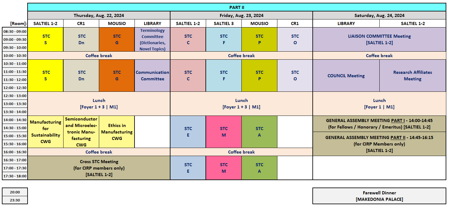 73rd CIRP General Assembly